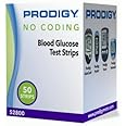 Amazon.com: Prodigy 52800 No Coding Blood Glucose Test Strips, Box of ...
