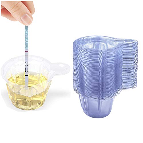 LEFUBABY Urine Cups Plastic Disposable Urine Container Cup Urine ...