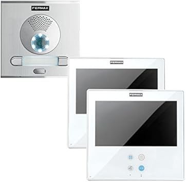 Fermax Interphone portier vidéo Lot de 2 We – Smile 7 ", 5072: Amazon ...