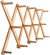 Amazon.com: SKOLOO Accordion Wall Hanger, Modern Expandable Coat Rack ...