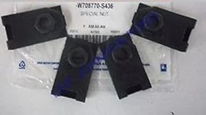 Amazon.com: W708770-S436 Ford Bed Bolt Clips Package of 4: Automotive