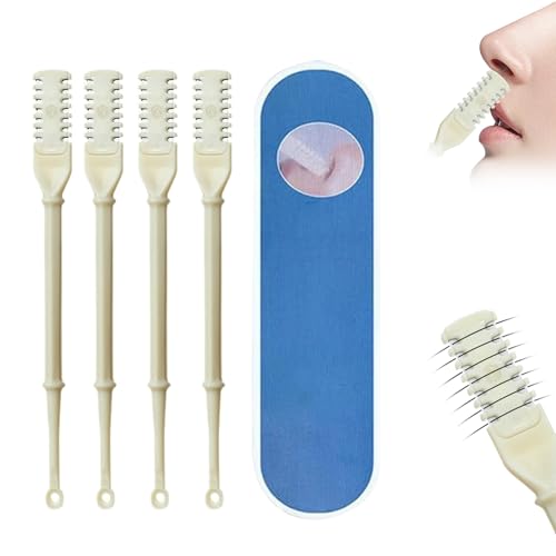 IMOLL 4Pcs 2 in 1 Nasal Hair Cutter, 2024 New Double Sided Nose Hair ...