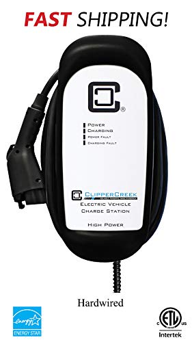 ClipperCreek HCS-40P 32A Level 2 EV Charging Station, 7.7kW, NEMA 14-50 ...
