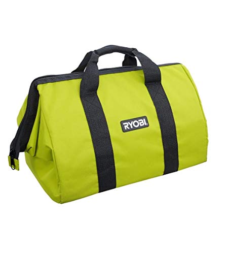 New Ryobi 18" x 12" x 12" Contractors Heavy Duty Green Tool Bag for ...