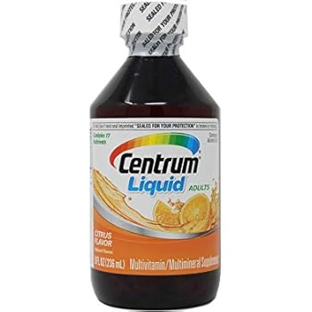 Amazon.com: Centrum Liquid Multivitamin / Multimineral Supplement ...