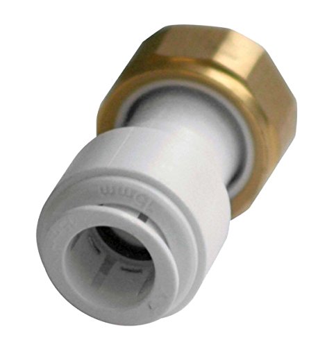Bulk Hardware BH04548 Push Fit Tap Connector Straight, 15 mm x 3/4 inch ...