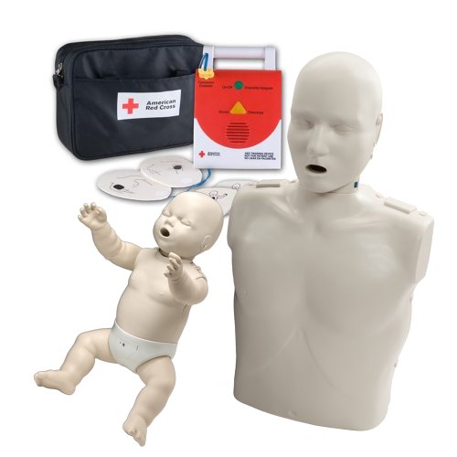CPR Instructor Basic Starter Kit - 1 Adult Prestan Manikin, 1 Infant ...