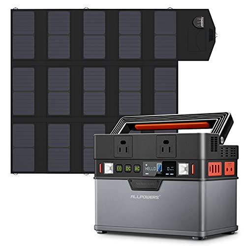 Mua ALLPOWERS 300W Power Station with Solar Panel Included, 288Wh Solar Generator with ...
