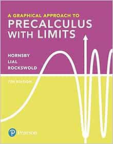 A Graphical Approach to Precalculus with Limits plus MyLab Math with ...