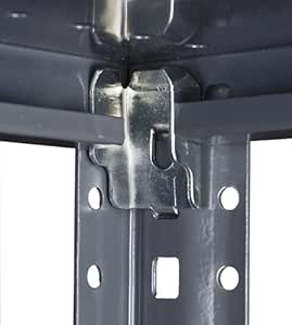 Amazon.com: Steel Shelving System Assembly Shelf Compression Clips - OP ...