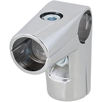 Aluminum Alloy 3 Way L Shape Square Tube Clamp Tube Connector Pipe ...