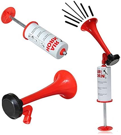 Relaxdays Compressed Air Fanfare Horn Maximum 110 dB: Amazon.co.uk ...
