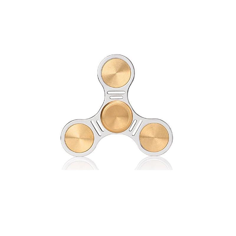 AUKWING Copper Fidget Spinner Toy, EDC Spinner with Hybrid Ceramic ...