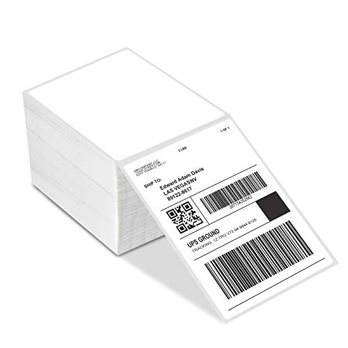 4x6 Thermal Direct Shipping Labels, Shipping Label Printer Paper, Fan ...