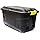 Strata Heavy Duty 75 Litre Storage Container Box with Wheels, Black ...