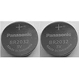 Amazon.com: Panasonic BR2032 Battery, Lithium, 3v, 190ma, Coin cell ...