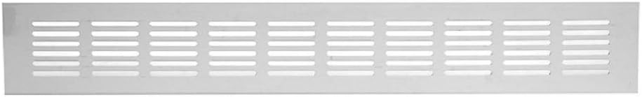 12×2 inch / 300x60mm White Kitchen Worktop/Plinth Heat Vent Grill ...