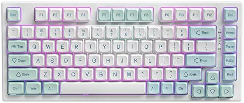 سعر YUNZII YZ75 75% Hot Swappable Wireless Gaming Mechanical Keyboard, RGB Backlights, BT5.0/2 ...