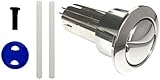 Roca Dual Flush Cistern Short Body Push Button D1D with Plain Rods ...