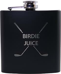 Amazon.com | Golf Birdie Juice Flask, Funnel and Gift Box - Great ...