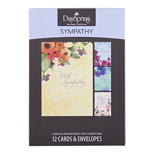 DaySpring - Sympathy - Comfort and Prayers - 12 Boxed Cards (53695 ...