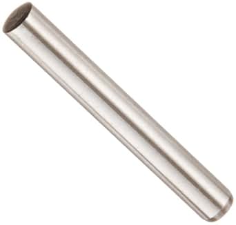 Alloy Steel Dowel Pin, Plain Finish, Meets DIN 6325, Metric: Amazon.com ...