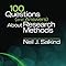 100 Questions (and Answers) About Research Methods (SAGE 100 Questions ...