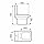 Modern Square Ceramic WC Toilet Close Coupled White Bathroom Cistern ...