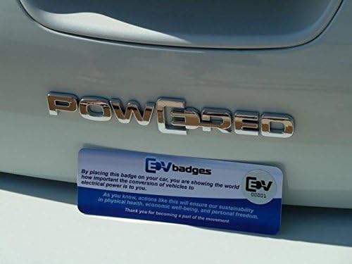 Amazon.com: EV Badges Plug in Powered Badge Emblem for Volt, Leaf ...