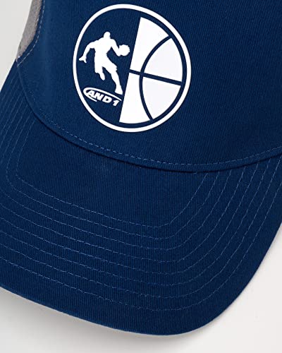 AND1 Men's Baseball Cap - Classic Basketball Flat Brim Hat, Size Small ...
