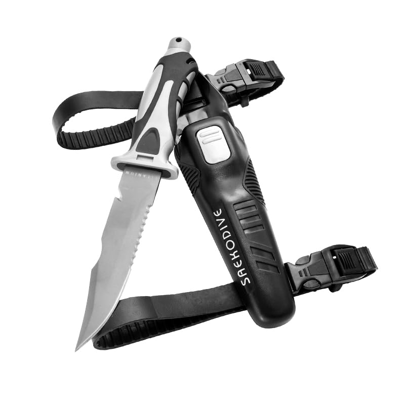Saekodive Edge Series Dive Knife - Scuba Diving Knife with Knife ...