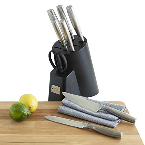 Emeril Lagasse 9-Piece Forged Cutlery Knife Block Set + Tungsten ...