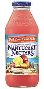 Amazon.com : Nantucket Nectars - Red Plum Lemonade - 15.9 oz (6 Plastic ...