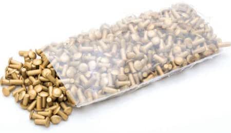 Amazon.com : Brass Knifemaking Cutlery Compression Rivets 5/16" X 5/8 ...