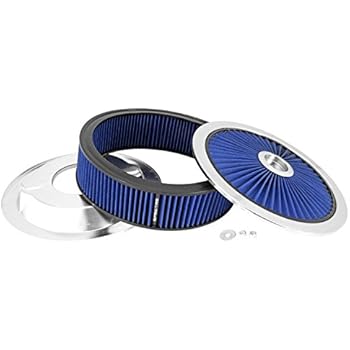 Amazon.com: Spectre Performance 47626 Blue 14" x 3" Filter Lid Air ...