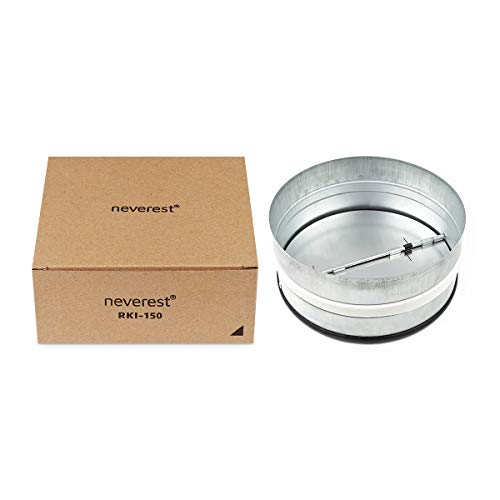 neverest - RKI 6" - Professional Backdraft Damper Inline Spring Loaded for Dryer Duct | Pricepulse