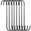 DINGEE 8 Pack Extra Large 10 inch S Hooks for Hanging,S Shaped Hook ...