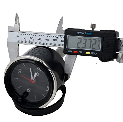 Car Dashboard Clock/Automotive Clock - Analog 12v Car Clock with LED ...