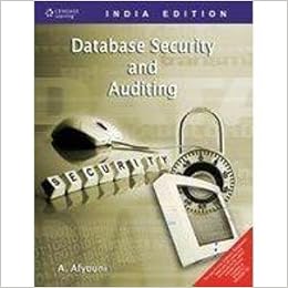 Buy Database Security and Auditing Book Online at Amazon | Database Security and Auditing ...