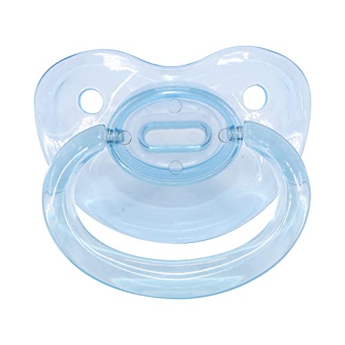 Adult Sized Pacifier Candy Cute Baby Pacifiers (Transparent Blue ...
