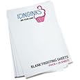 Icinginks 24 Frosting Sheets 8.5” X 11”, Icing Sheets for Cake Toppers ...
