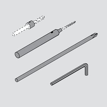 Blum T65.9000 Tandem Plus Tool Set for Drawer Slides Template: Amazon ...