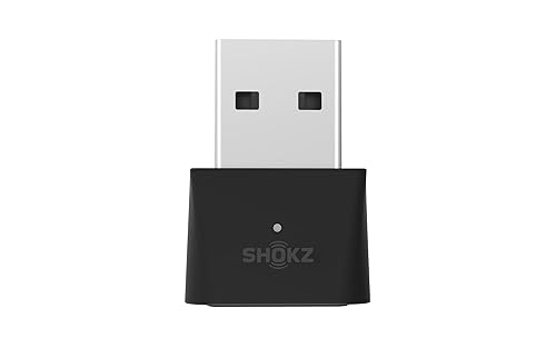 SHOKZ Loop 100 USB-A Wireless Adapter for AfterShokz & SHOKZ OpenComm ...