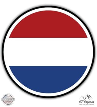 Amazon.com: Netherlands Flag - Vinyl Sticker Waterproof Decal: Home ...