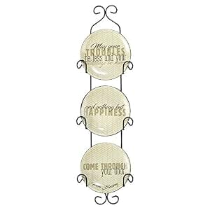 Amazon.com: Irish Blessing Ceramic Mini Wall Plates With Metal Display ...