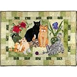 Amazon.com: My Cats Garden BOM Maggie Walker 9 Applique Quilt Patterns