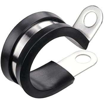 Cushioned Pipe Clamp, Tube Size 1 In - - Amazon.com