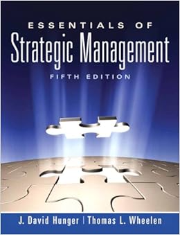 Amazon.com: Essentials of Strategic Management: 9788120348615: Hunger ...