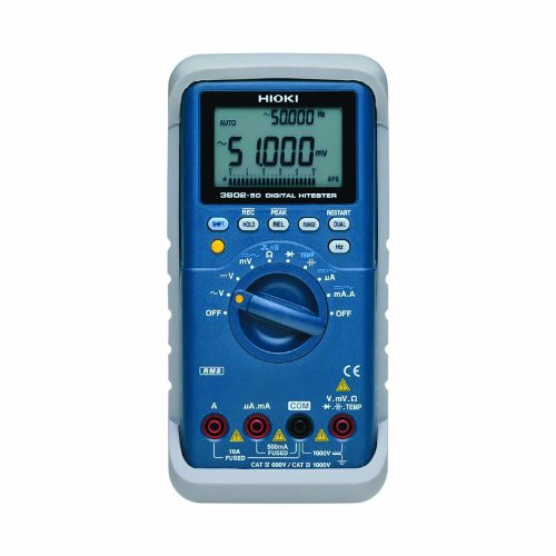 Hioki 3802-50 Auto-Ranging, True RMS, Digital Multimeter, Dual Display ...