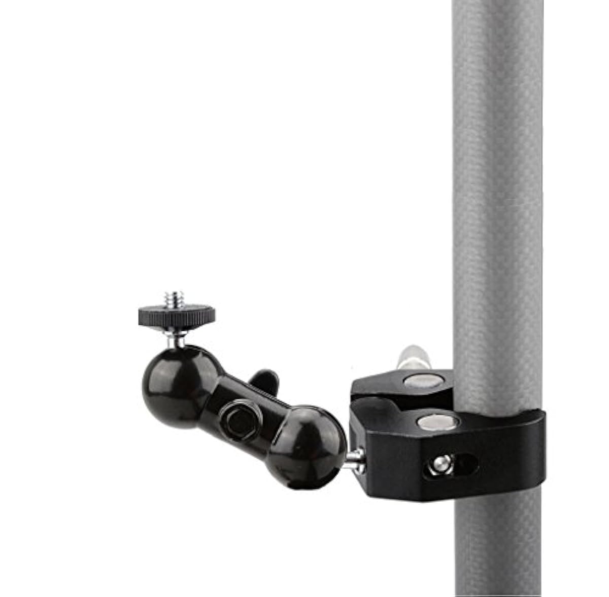 [해외] 핸디 레코더 클램프 마운트 볼 헤드 암 다기능 어댑터 Zoom Recorder H6 H5 H4n H2n H1n 용 9cm